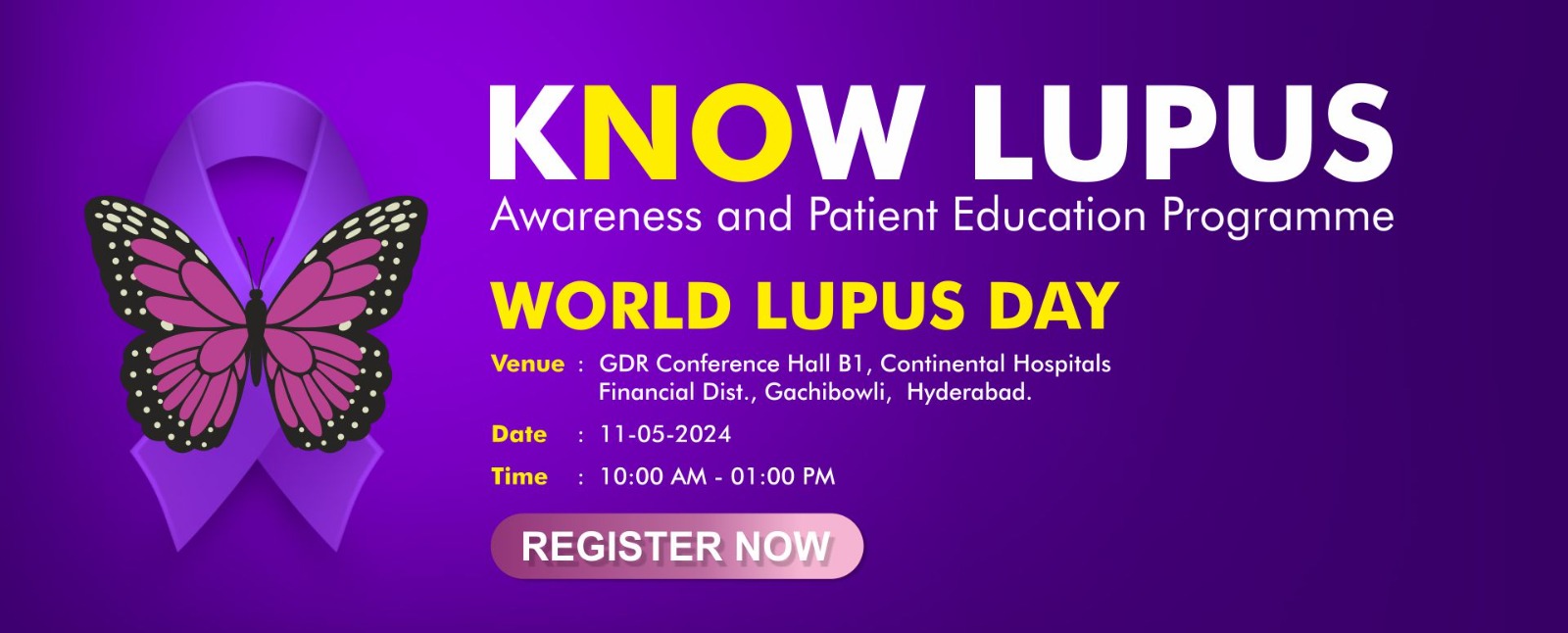 World Lupus Day: Event on Awareness and Patient Education