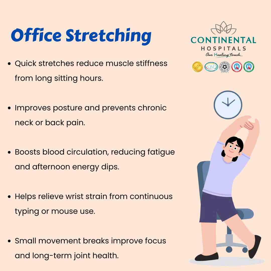 5-Minute Stretch Breaks for Office Health